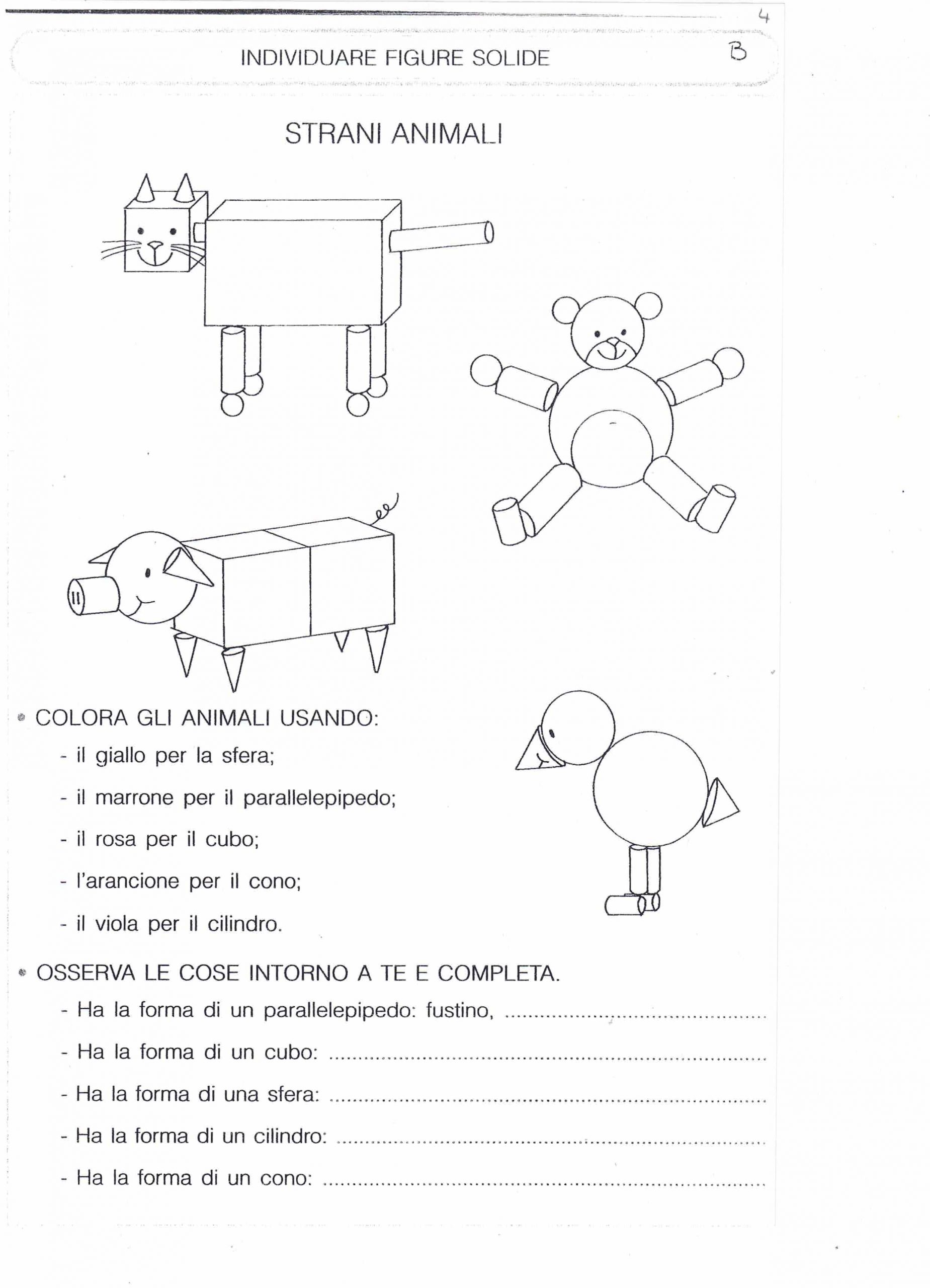 I solidi geometrici (geometria classe seconda) - Maestra Clara e figlie ...