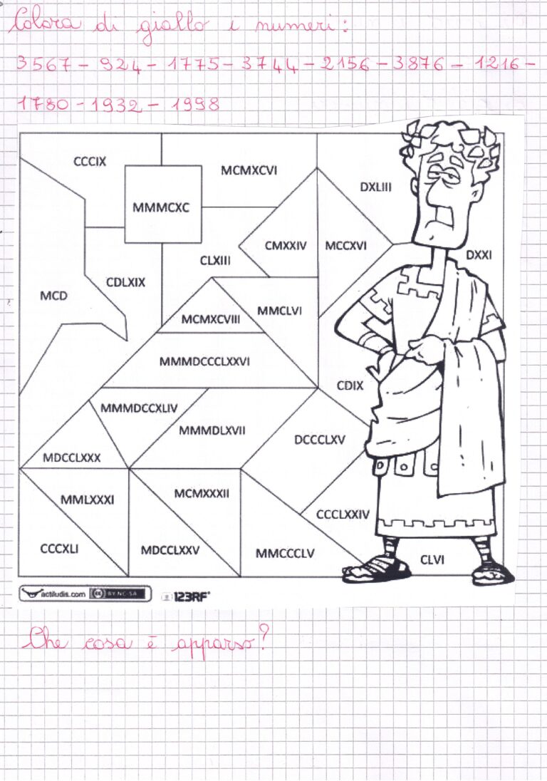 I numeri romani ( matematica percorso classe quinta) - Maestra Clara e ...